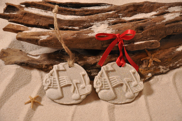 Whimsical Musical Notes Sand Ornament - The Sand Store - By Creative ...