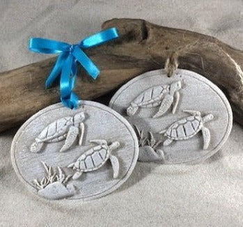 Swimming Turtles Sand Ornament (#325) - The Sand Store - By Creative ...